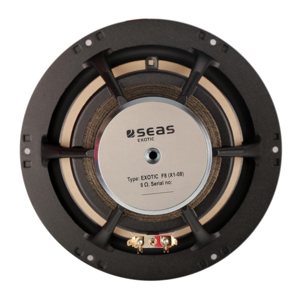 SEAS Exotic F8 – The Exotic F8 full range 8 Ohms, 8-inch driver ...